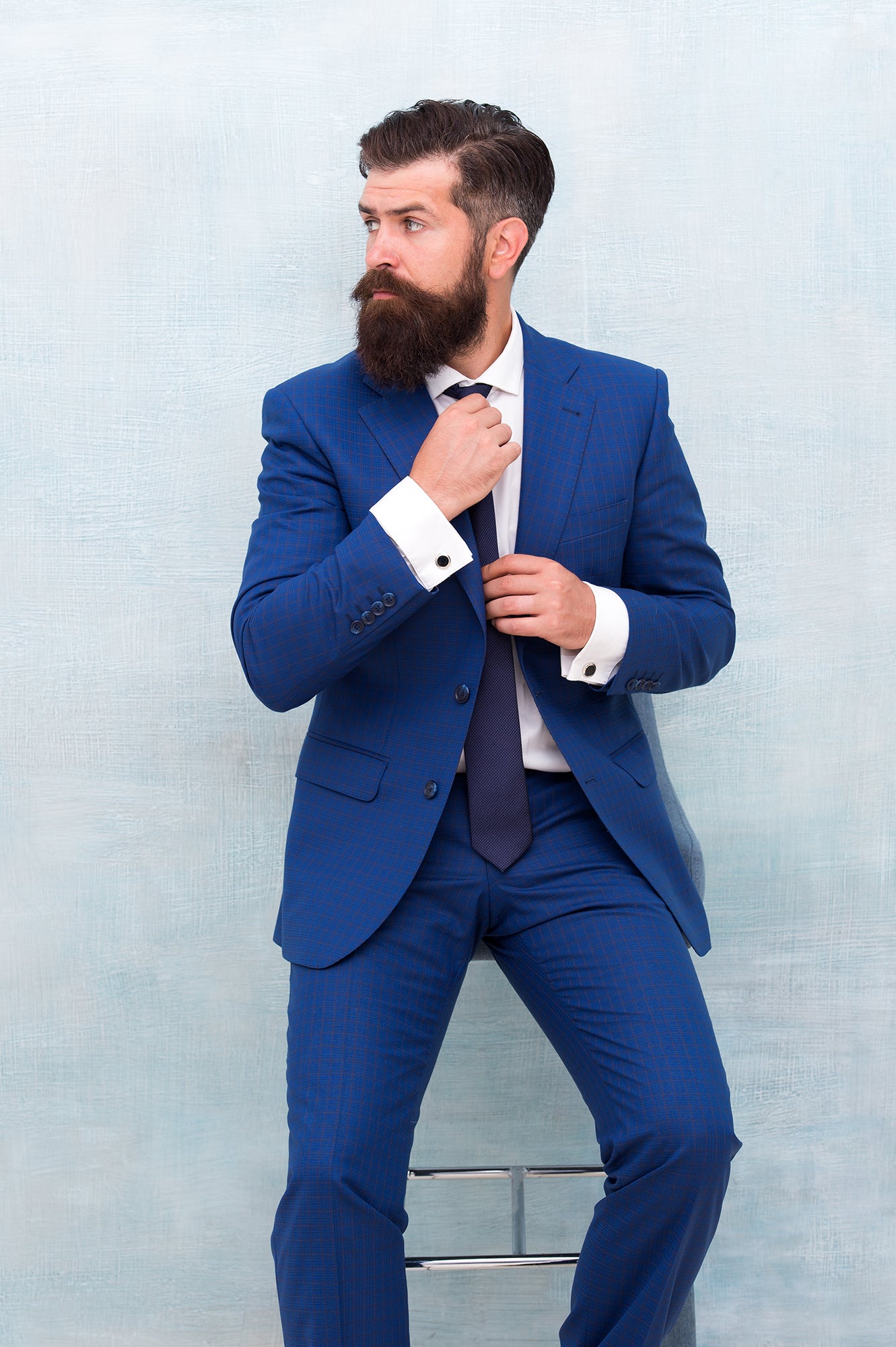Royal Blue Suit For Men Fashionable Royal Blue Groom Wedding Suit With