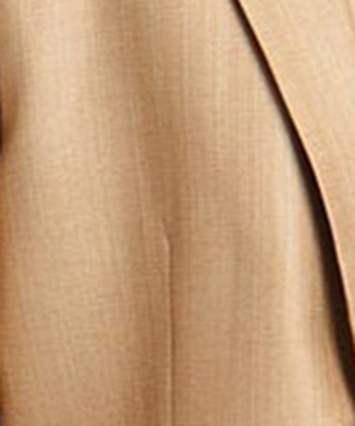 Classic Solid Textured Wheat Suit with Vest | Paul Malone