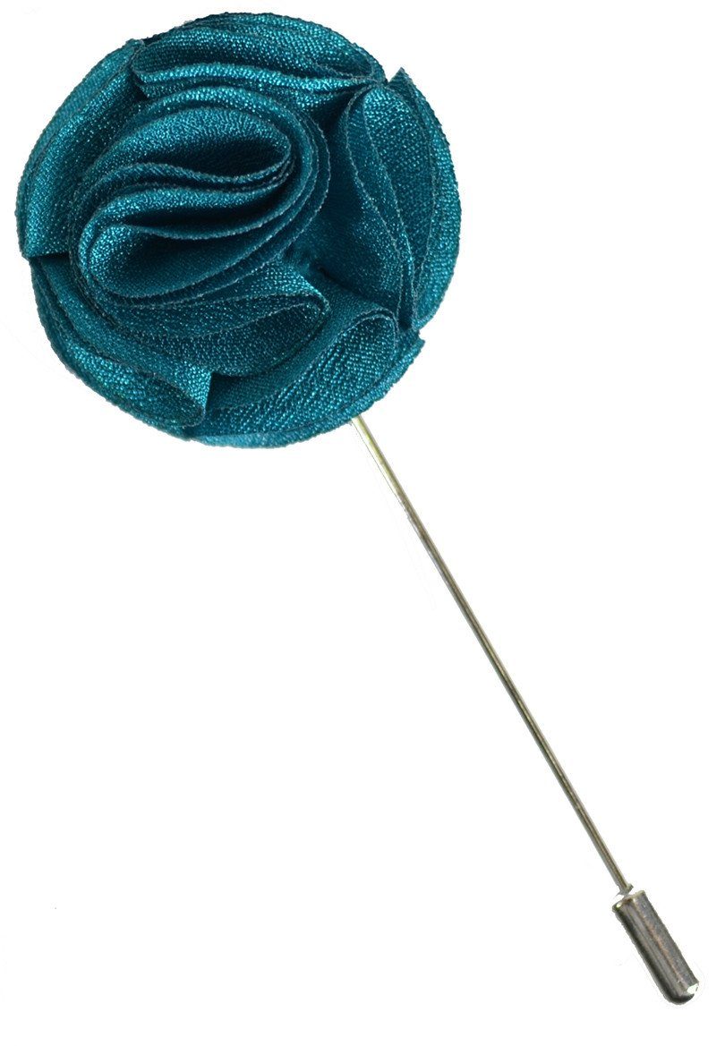 Turquoise Lapel Flower | Paul Malone